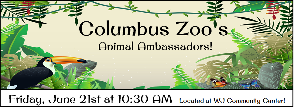 Columbus Zoo's Animal Ambassadors! | Hurt/Battelle Memorial Library